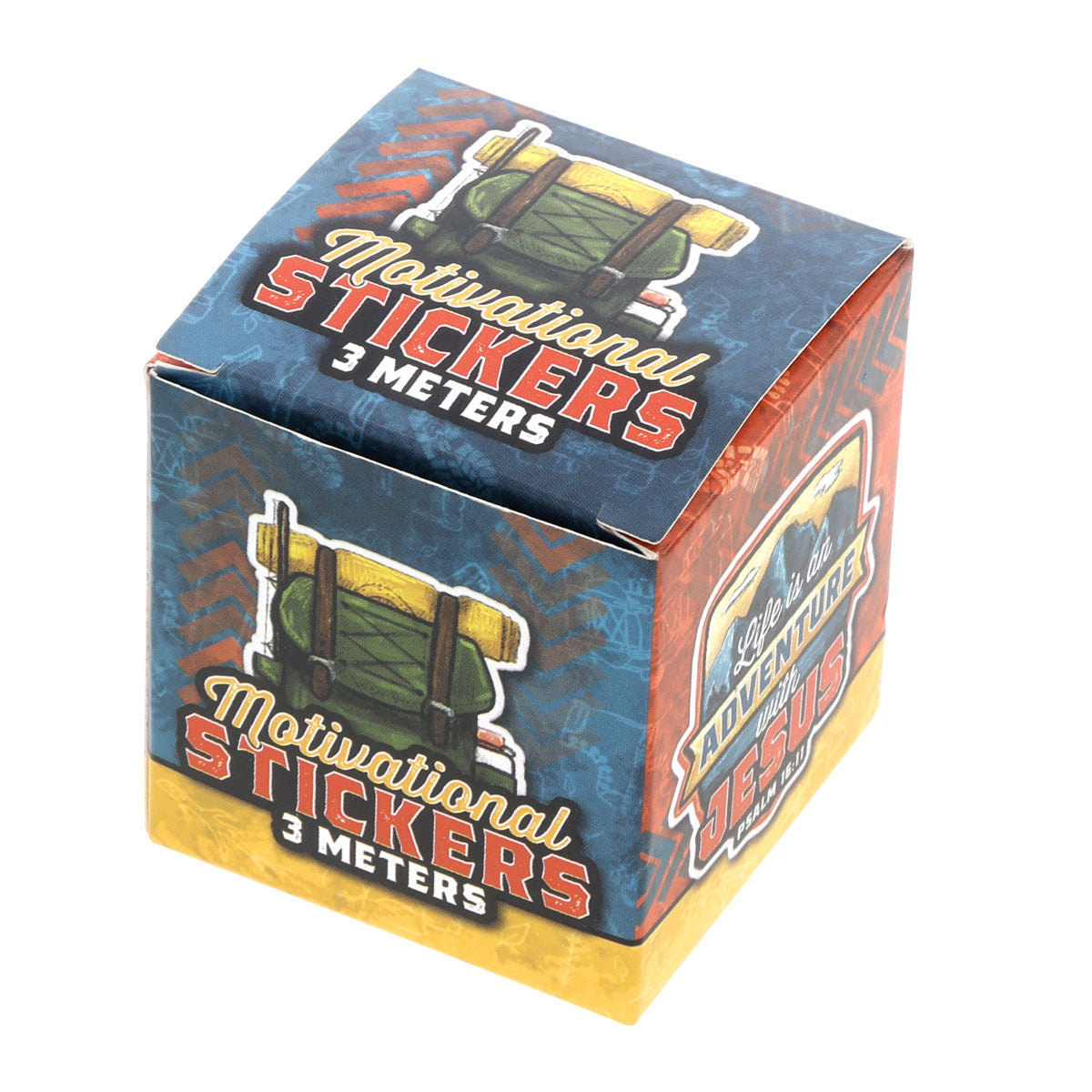 Adventure with Jesus Motivational Sticker Roll – Christian Art Distributors