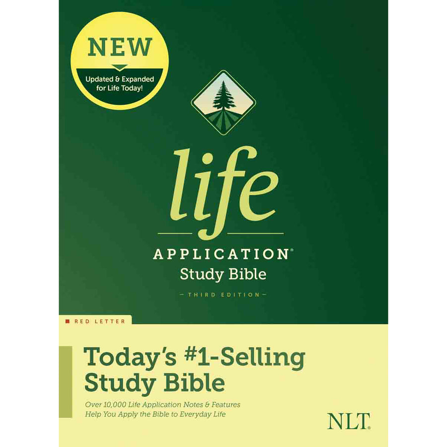 NLT Life Application Study Bible Third Edition Red Letter (Hardcover ...