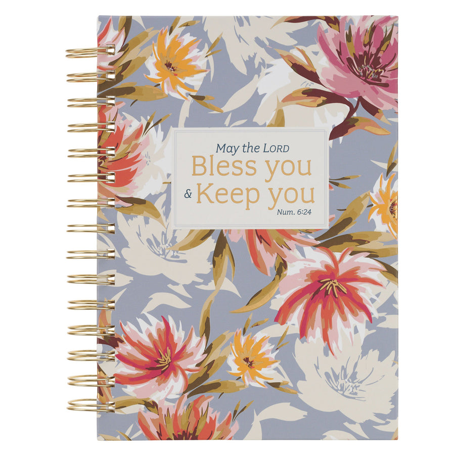 Bless You and Keep You Hardcover Wirebound Journal – Christian Art ...